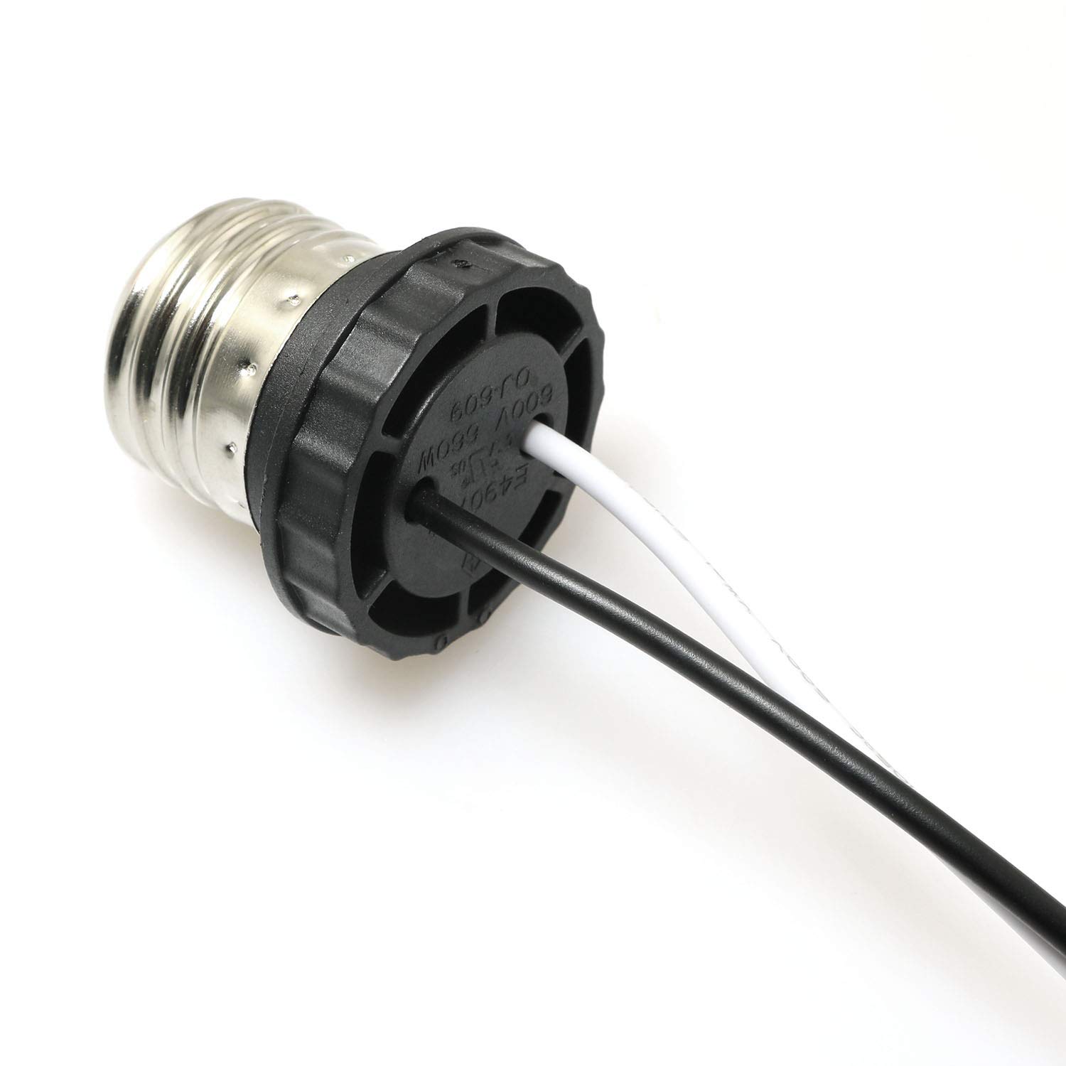 Pendant Fixture Screw Base Socket Adapter 3 Pieces X PowerPac E40 To