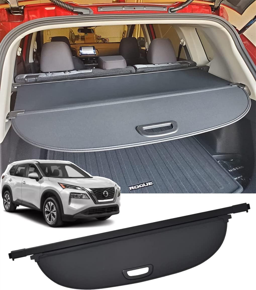 Amazon.com: A ABIGAIL Cargo Cover Replacement for Nissan X-trail Rogue ...