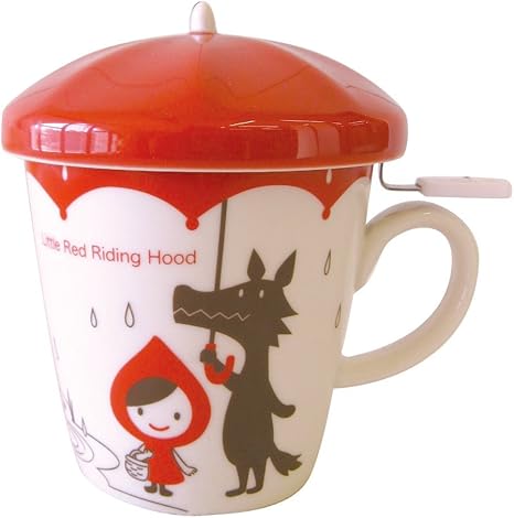 Amazon.com | Decole Otogicco Little Red Riding Hood Mug with Tea ...
