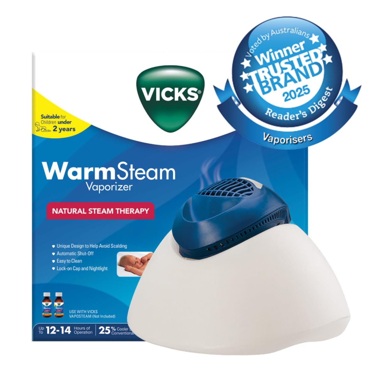 Vicks V188 Warm Steam Vaporizer Instruction Manual