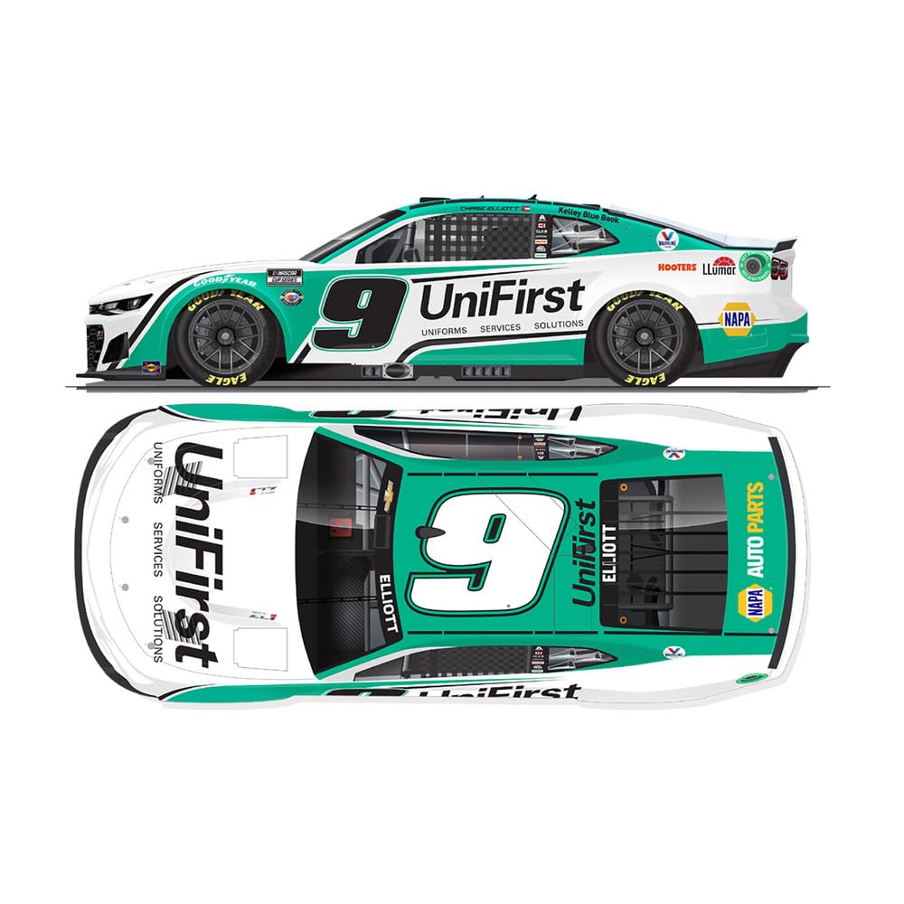 Amazon.com: Lionel Racing Chase Elliott 2023 UniFirst Diecast Car 1:64 ...