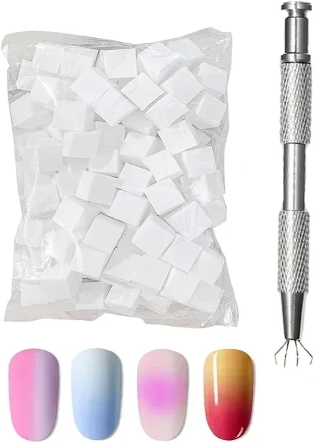 Amazon.com : 4 Claws Nail Sponge Metal Grabber with 50 Pcs Mini ...