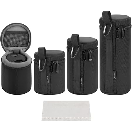 Amazon.com : Amazon Basics Water Resistant Neoprene Camera Lens ...