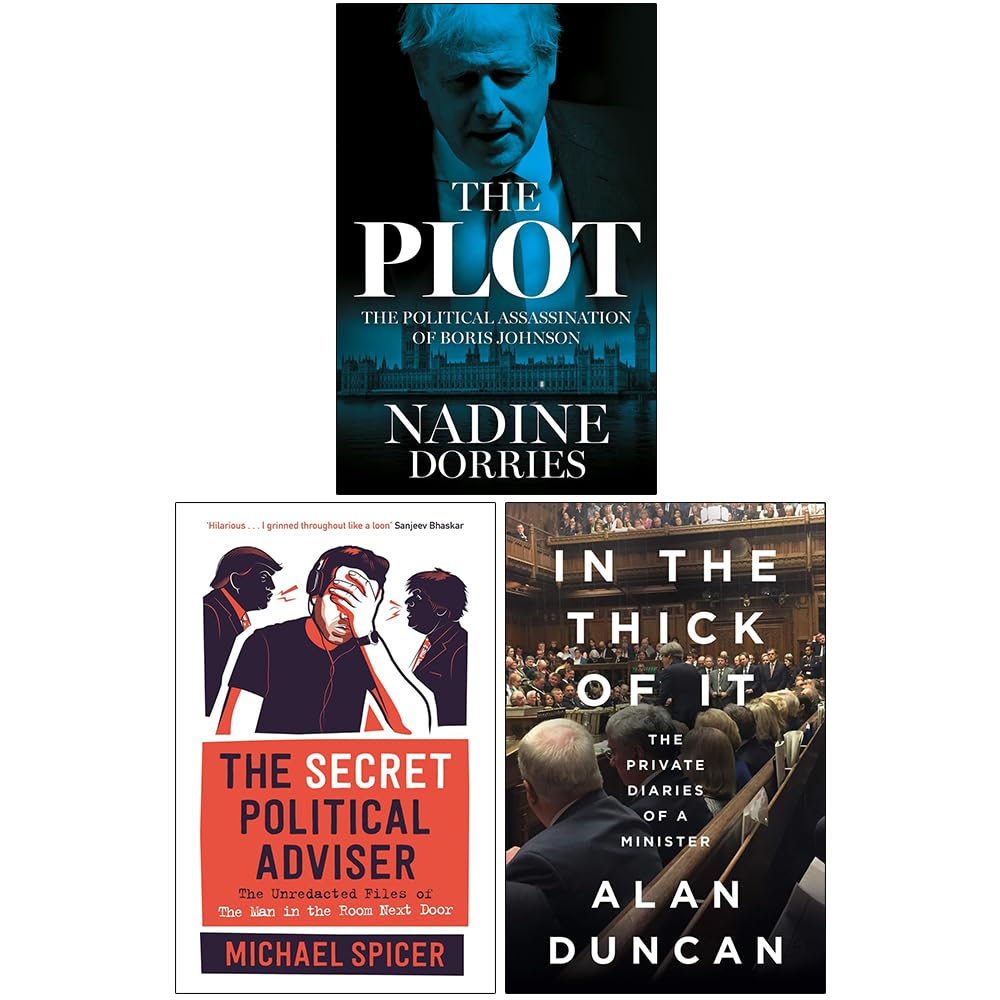 The Plot, The Secret Political Adviser & In the Thick of It 3 Books ...