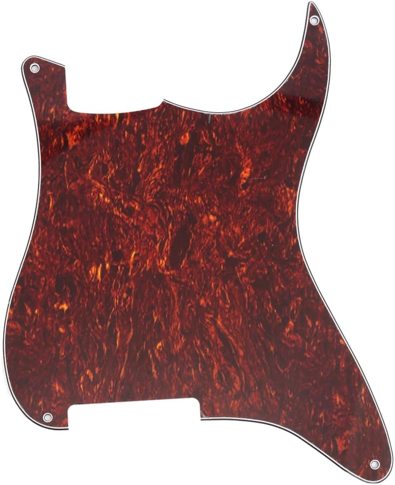 Amazon.com: Musiclily 4 Holes Blank Custom Strat Pickguard for Fender ...