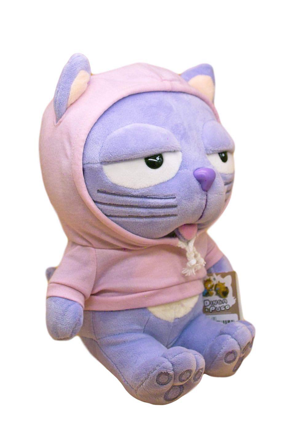 Buy Marionett Eugene Dinga The Lavender Cat in Pink Hoodies, Stuffed ...