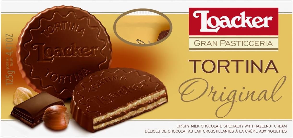 Amazon.com: Loacker Tortina Original 125 g (Pack of 3) : Grocery ...