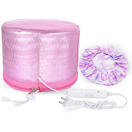 Amazon.com : Hair Care Cap, 110V Yomagine Pink Hair Heat Treatment Cap ...