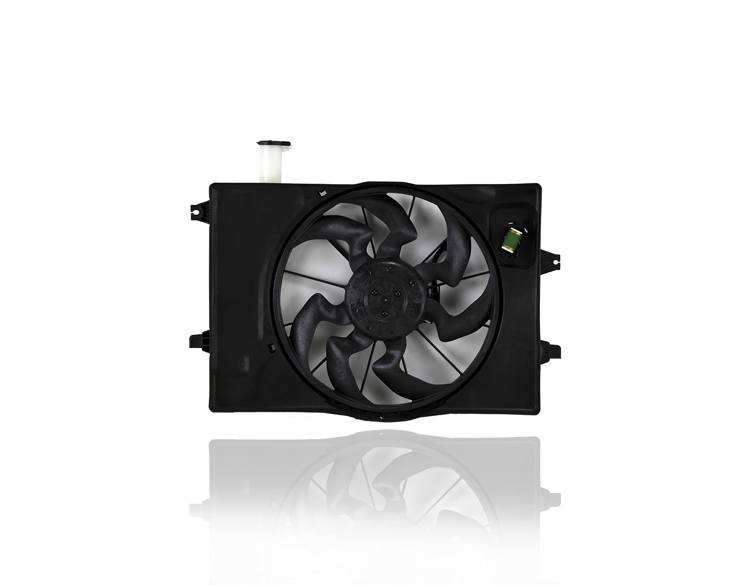 Amazon.com: Dual Radiator and Condenser Fan Assembly - Pacific Best Inc ...