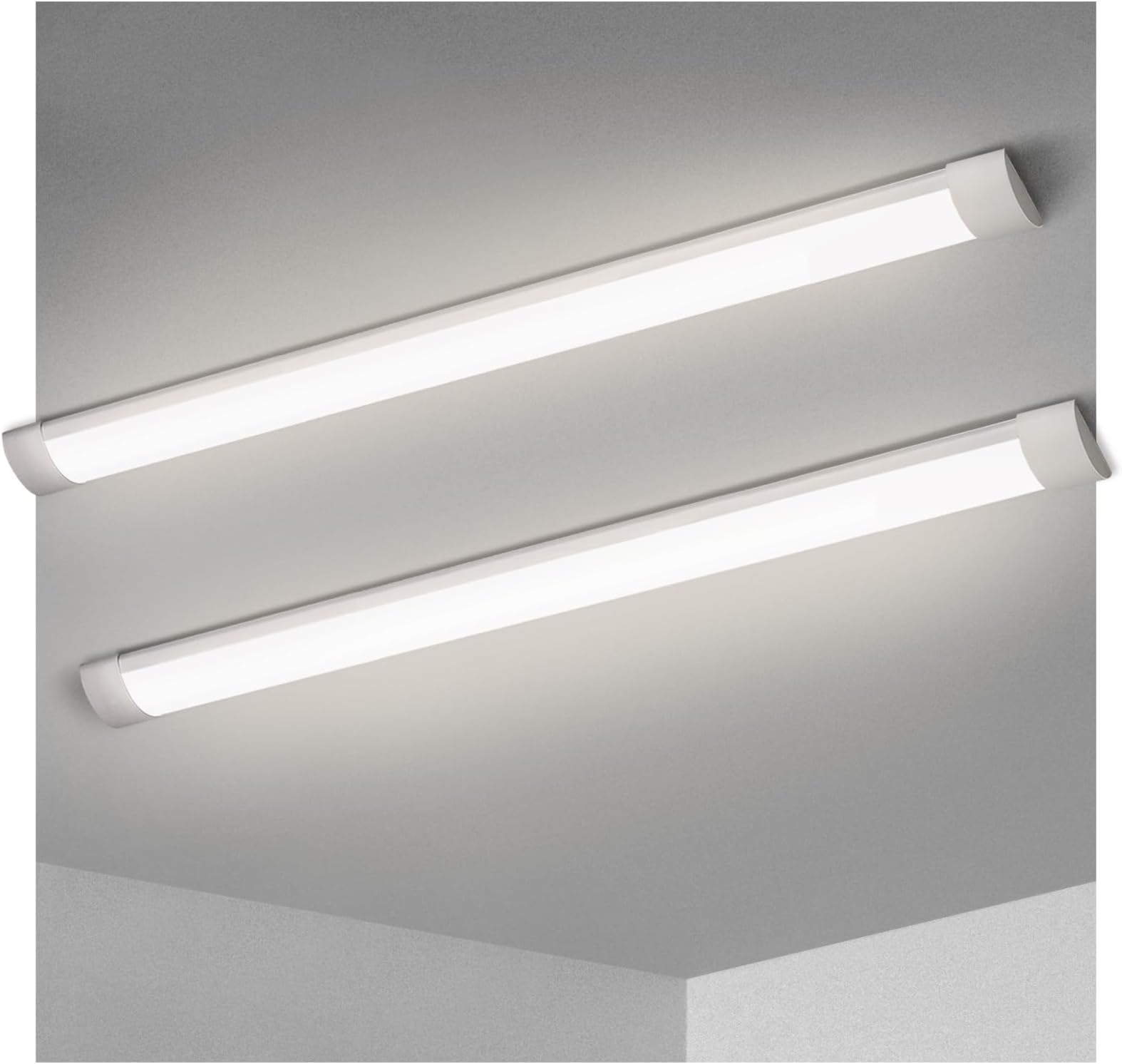 Amazon.com: Lithonia Lighting FMLWL 48 840 Low-Profile LED Flush Mount ...