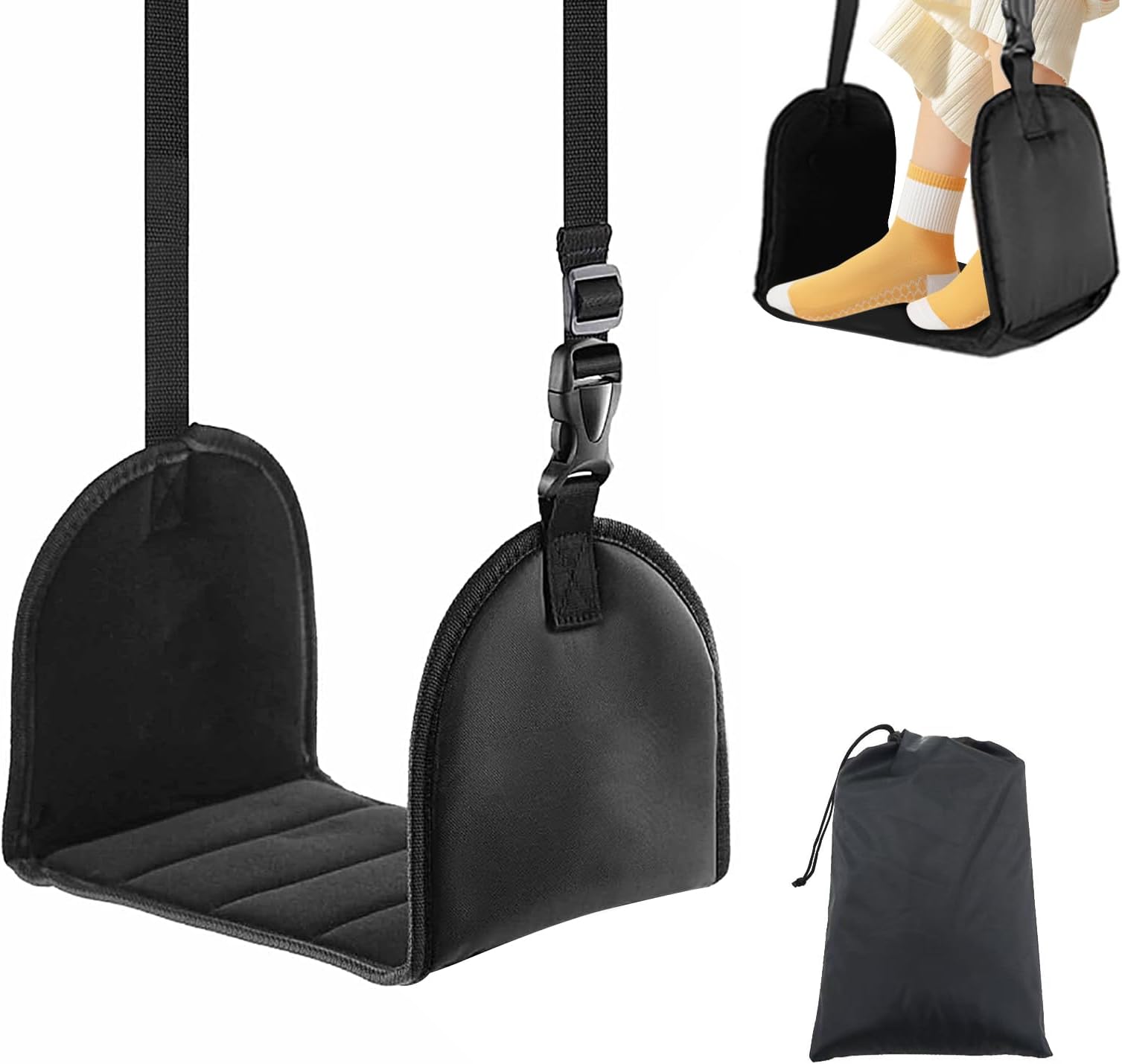 Amazon.com: Airplane Footrest with No Feet Clashing Support Design ...