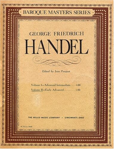 Handel: Vol. II: Early Advanced For Piano Solo (From Suite XIV ...