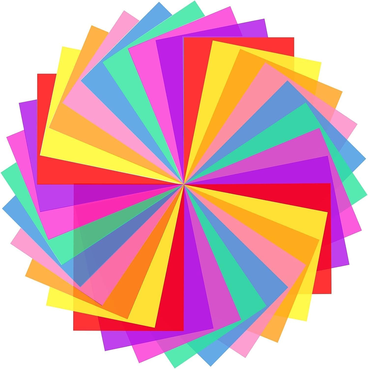 32 Pcs Colored Overlays for Dyslexia - Reading Color Overlays ...