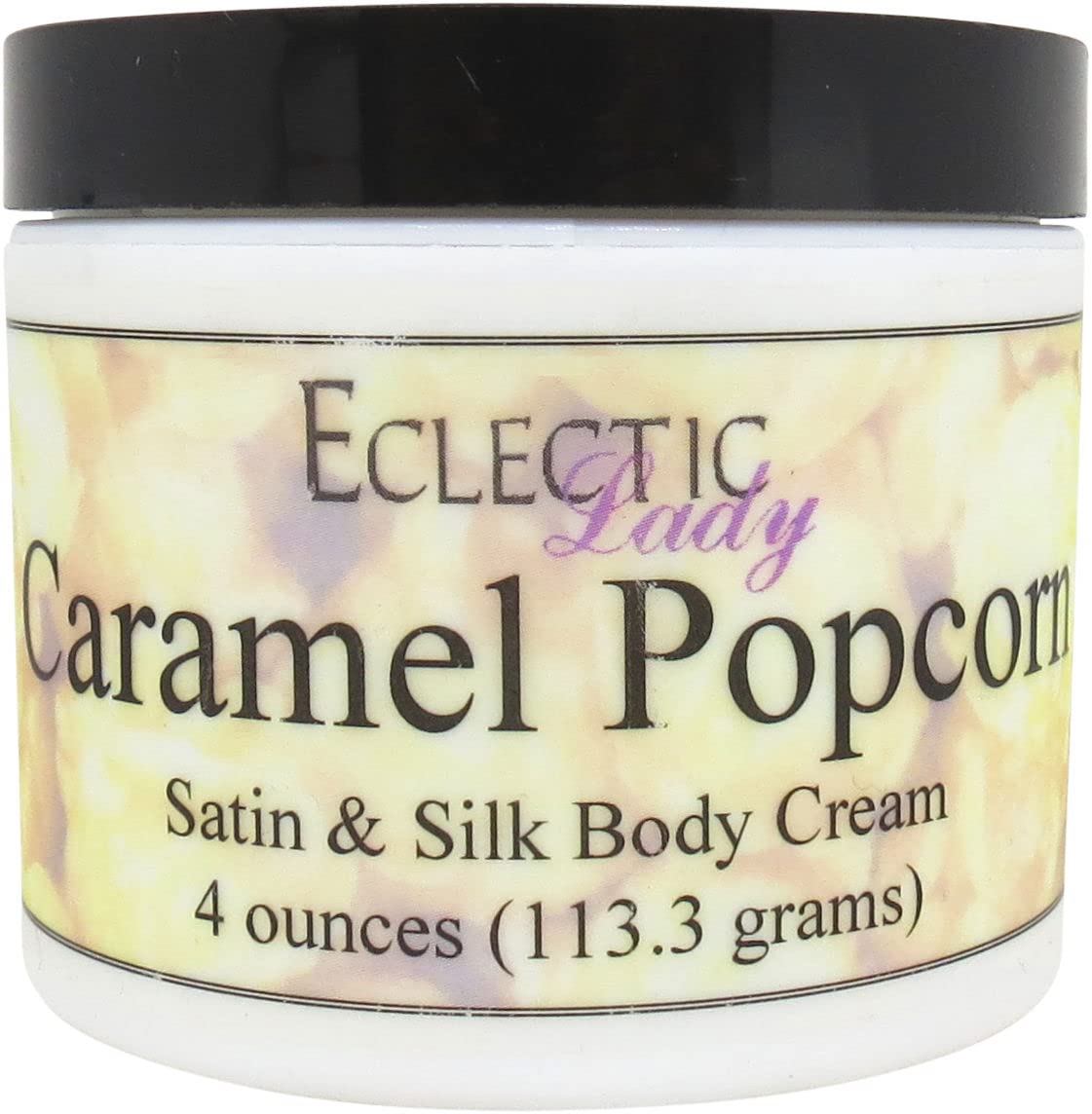 Amazon.com : Eclectic Lady Caramel Popcorn Satin and Silk Cream, Body ...