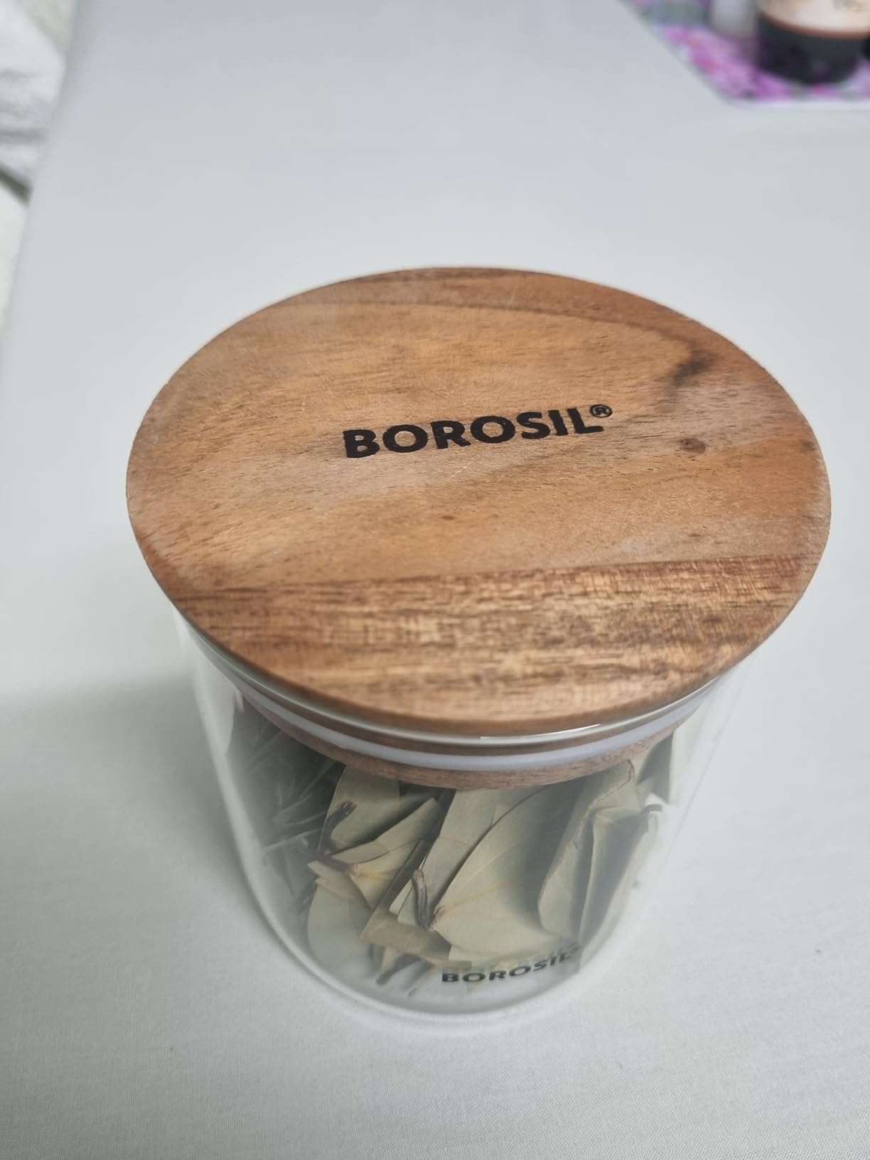 Buy Borosil Classic Storage Jar Set (600ml x 2) | Made in India ...