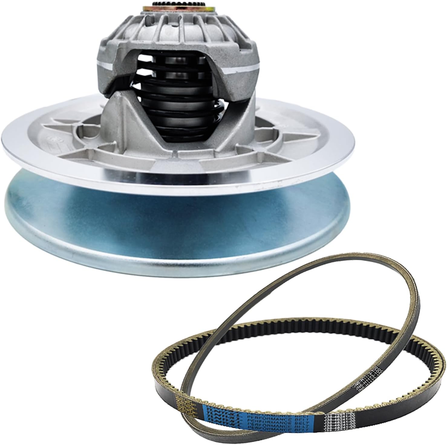 Amazon.com: Bridiof FBT2 Driven Clutch Assembly with Belts For YAMAHA ...