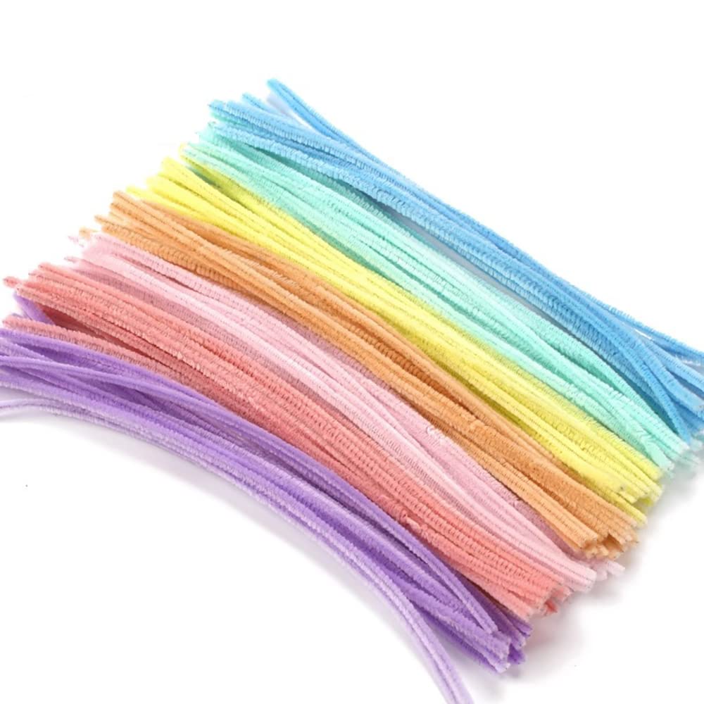 Pipe Cleaners 1800 Pcs 6 Mm By 12 Inch Chenille Stems Craft Supplies ...