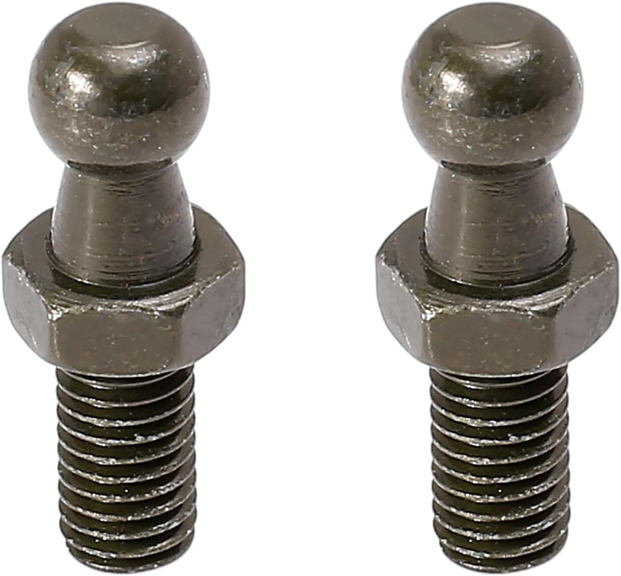 Amazon.com: X AUTOHAUX 2 Set 10mm M8x15mm Car Gas Strut Ball Studs ...
