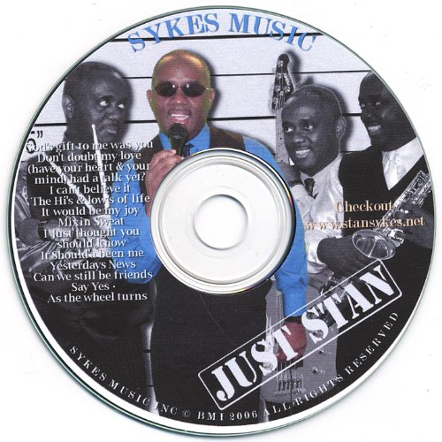 Play JUST STAN by Stan Sykes on Amazon Music