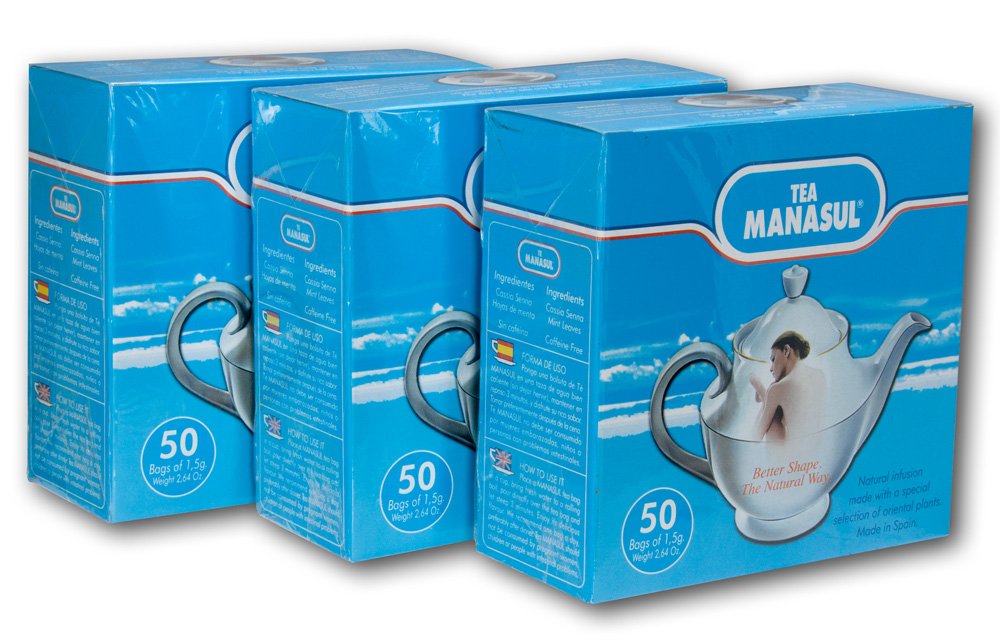 Buy MANASUL CLASIC - Laxative Infusion Based On Senna, Mint, Melissa ...