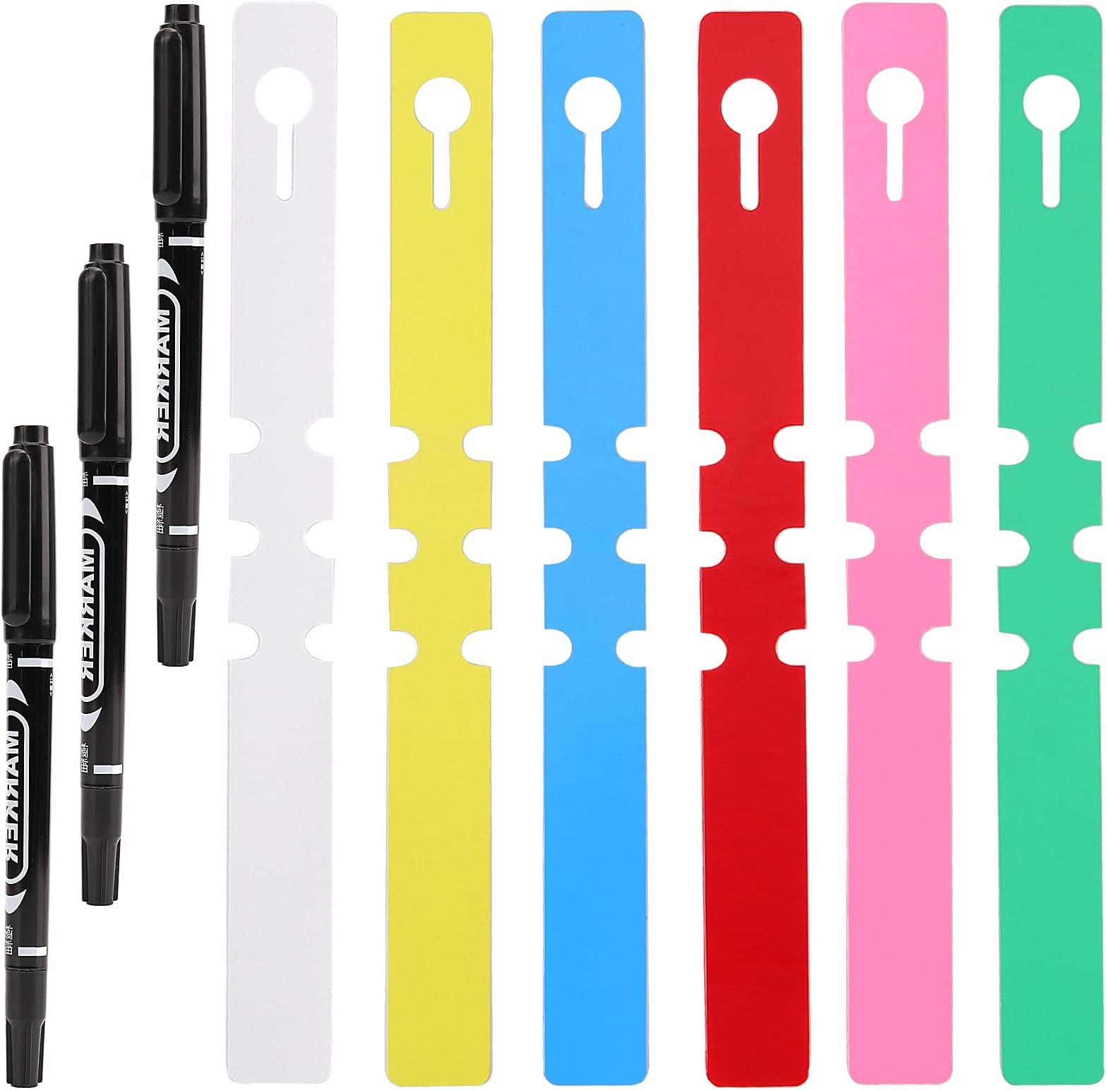 Amazon.com: MiMiLive Plastic Tree Tags Garden Plant Labels Nursery ...