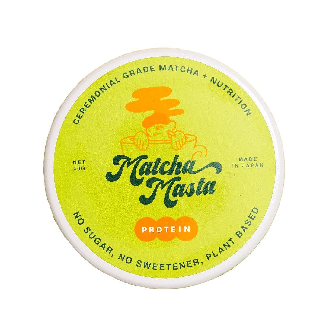 Amazon.com: Matcha Masta Matcha + Protein (40g, 1.41 oz) - Premium ...