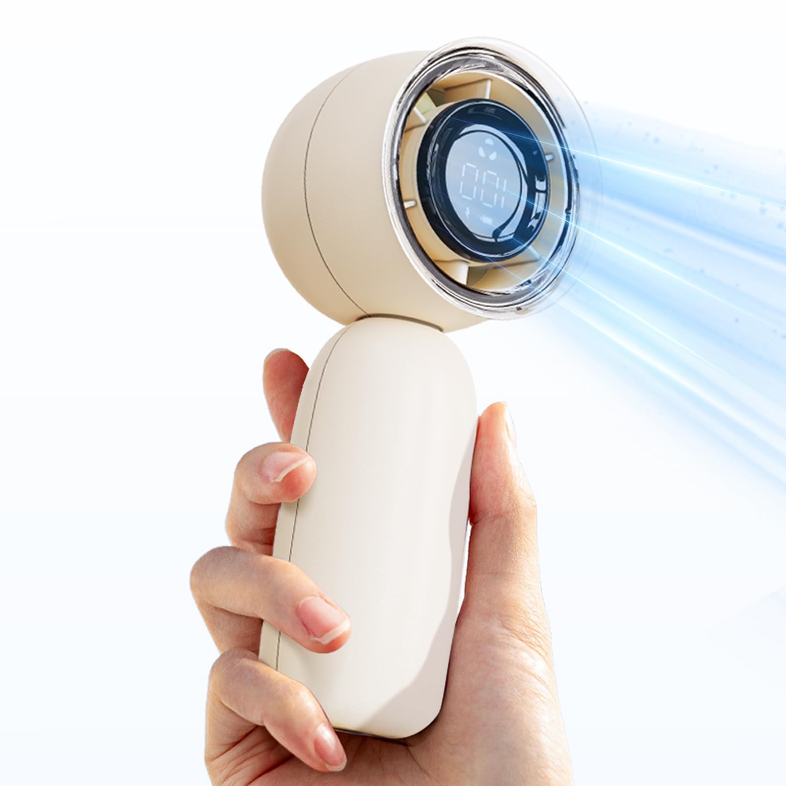 Amazon.com: NIFBANG Handheld Fan,Portable Turbo Fan,3000mAh USB ...