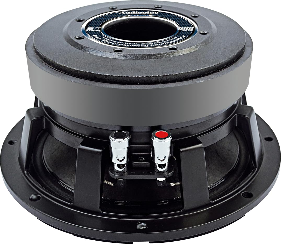 Audiopipe 8 Inch Mid-Range Car Stereo Loudspeaker, 500 Watt MAX, 8 Ohm ...