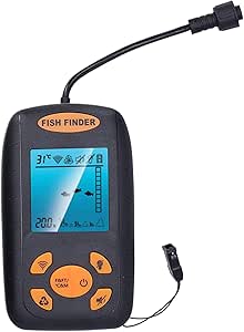 Amazon.com: Wireless Handheld Fish Finders, Portable Water Depth Finder ...