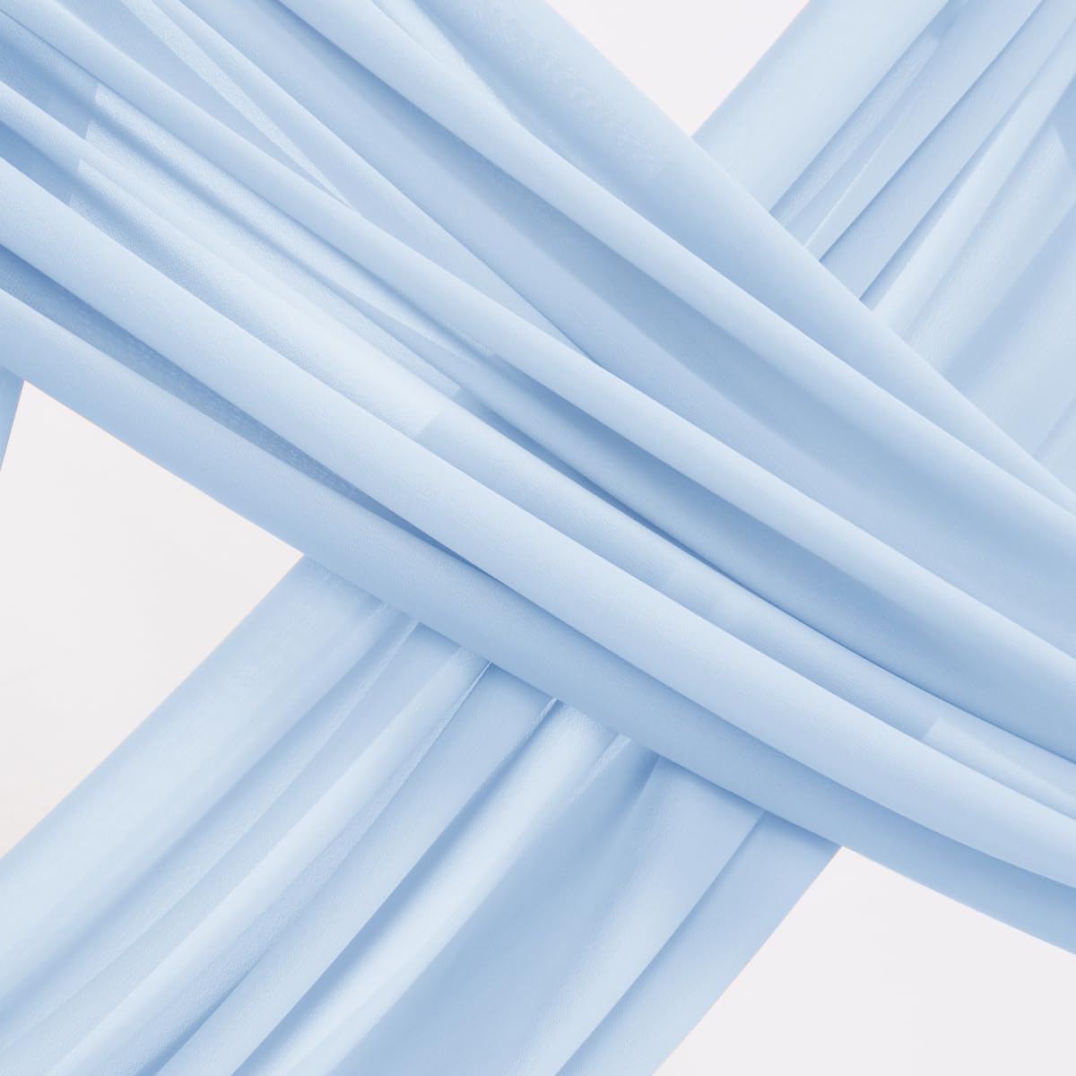 Snapklik.com : Wedding Arch Draping Fabric 2 Panels 29" X 19Ft Baby ...