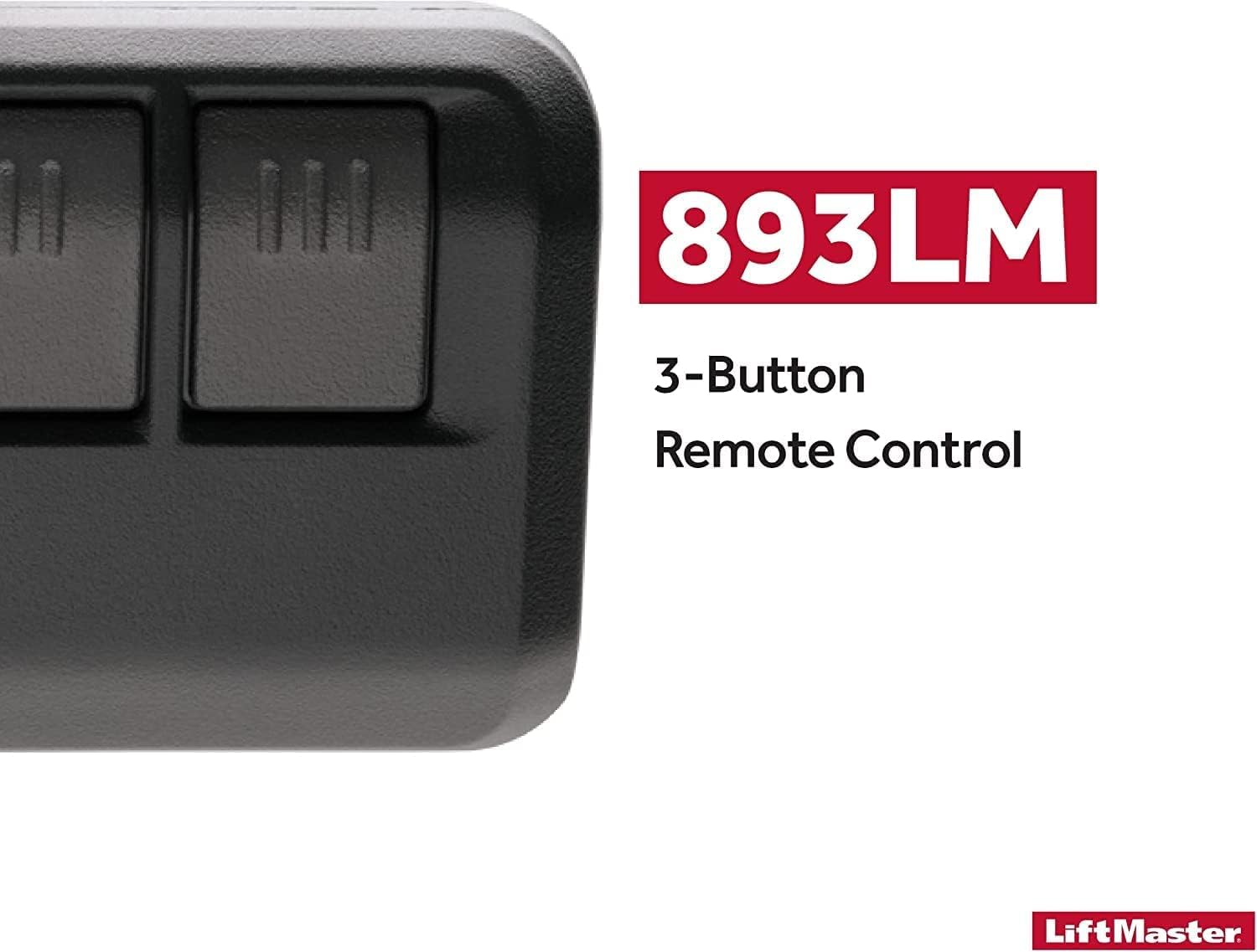 LiftMaster 893LM 3-Button Garage Door Opener Remote Control User Manual