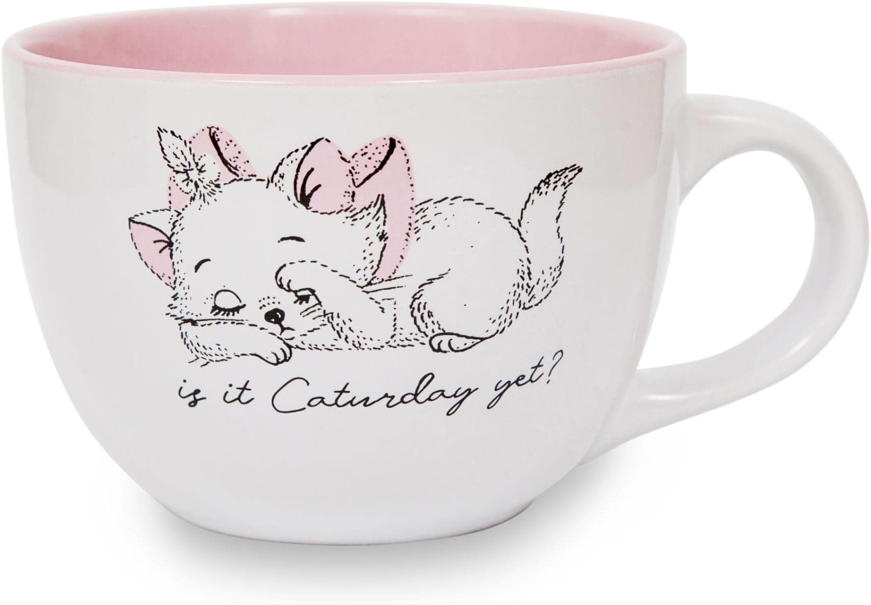 Amazon.com | Disney The Aristocats Marie Is It Caturday? Ceramic Soup ...