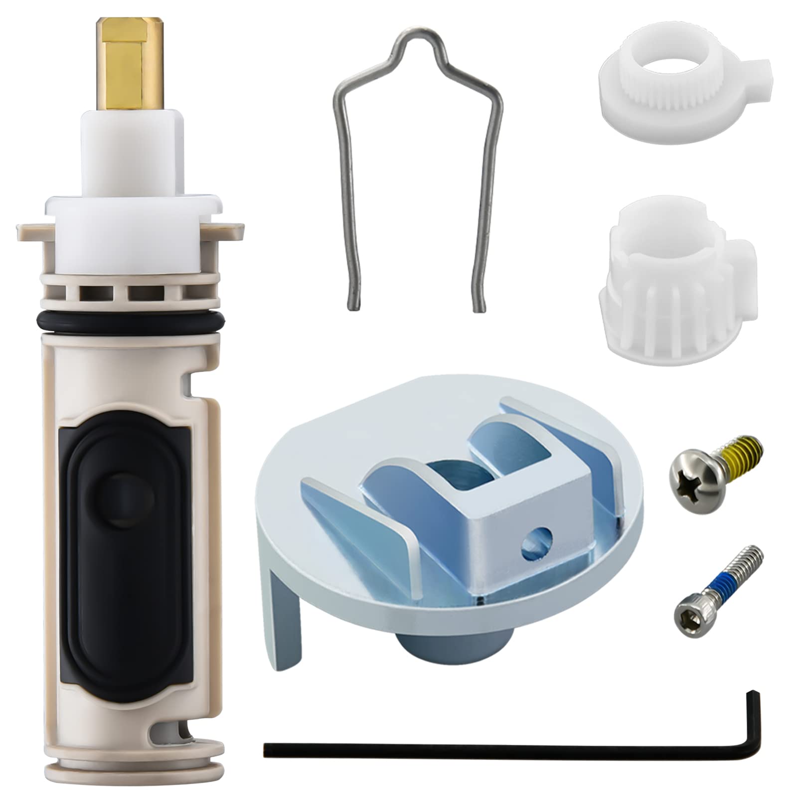 1222 Replacement Cartridge with 116653 Handle Adapter Kit for Moen ...