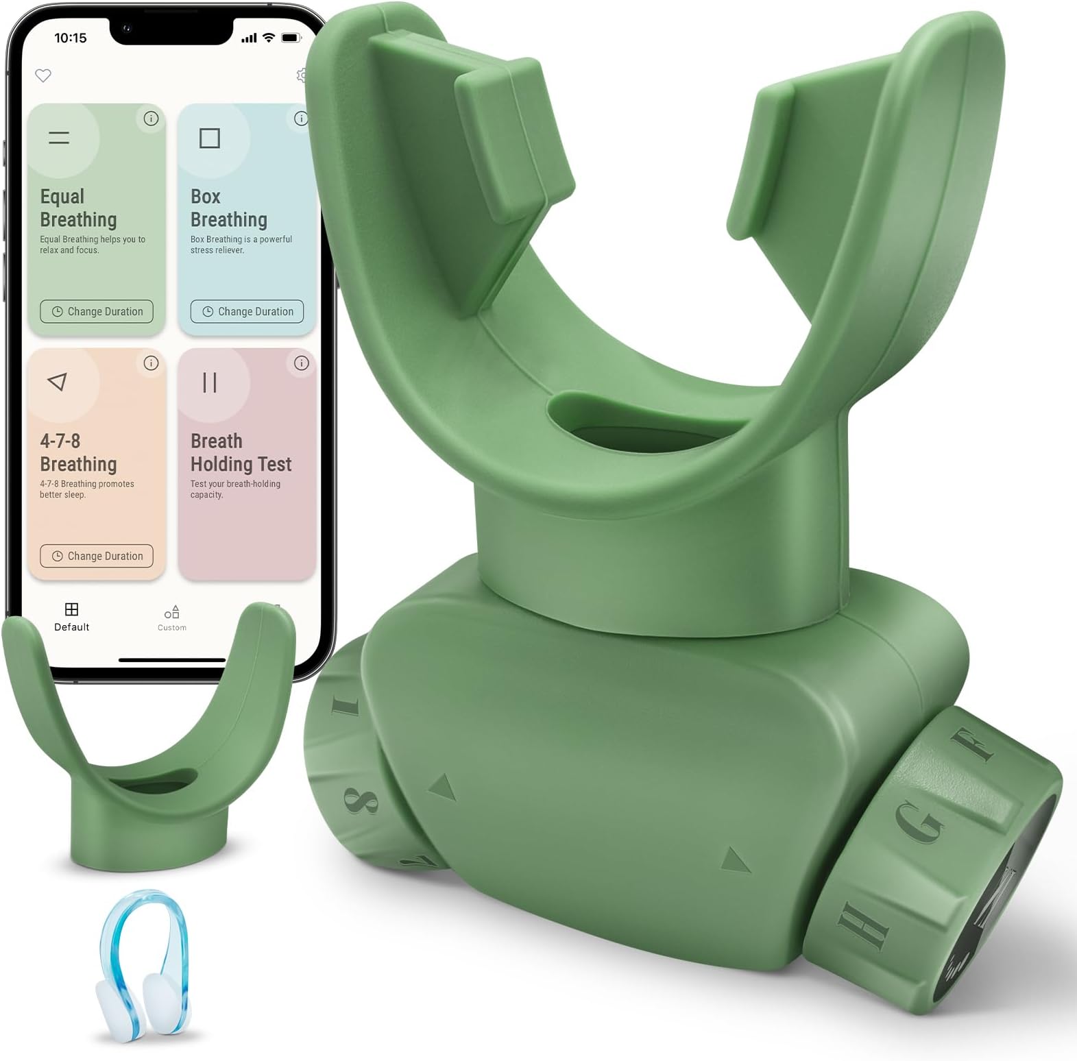 Amazon.com: Natural Breathing Trainer - Electronic Respiratory ...