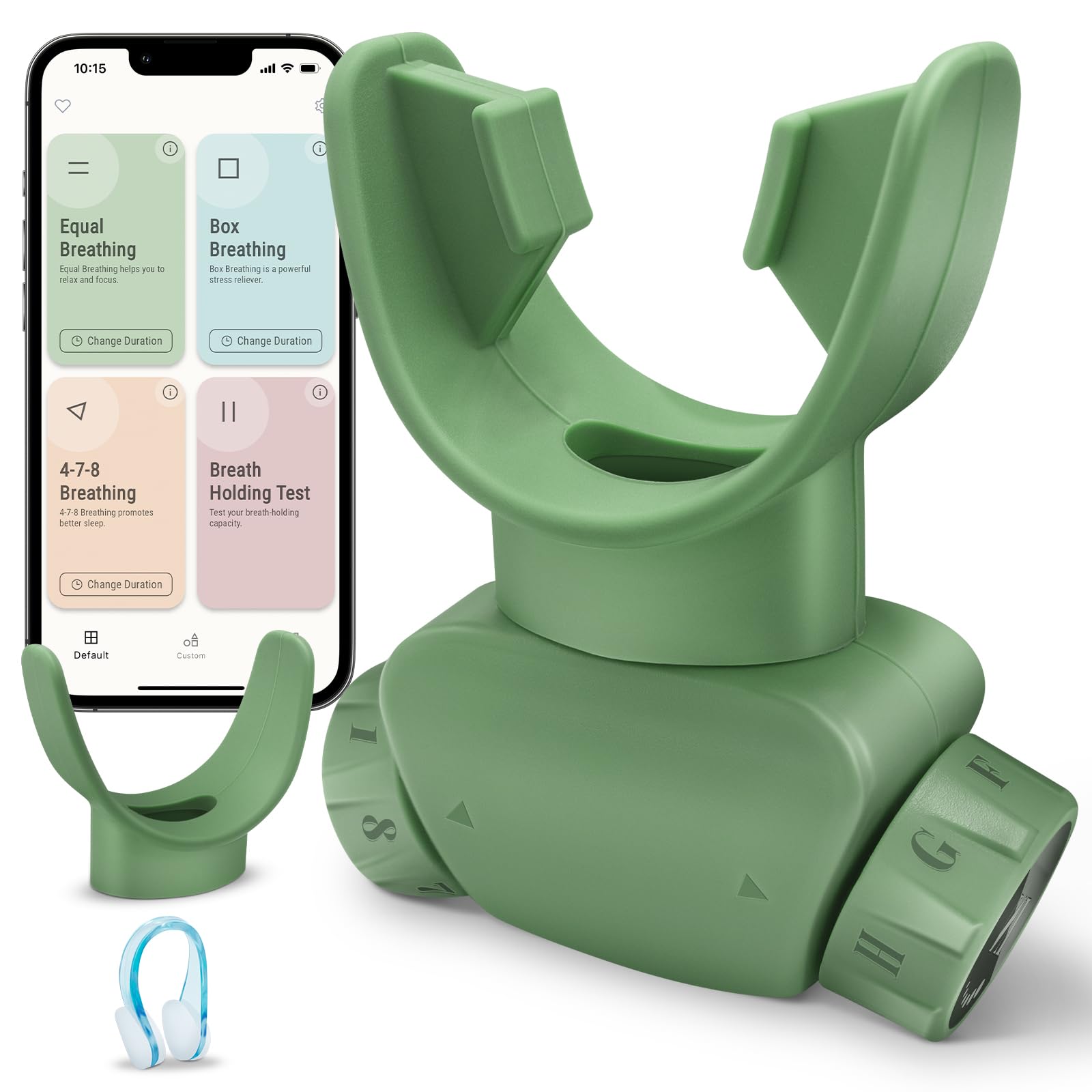 Amazon.com: Breathing Exercise Trainers Adjustable and Portable Easy to ...