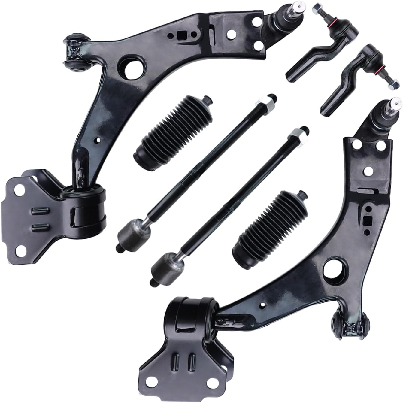 Amazon.com: SCITOO 10pcs Front Suspension Kit Lower Control Arm with ...