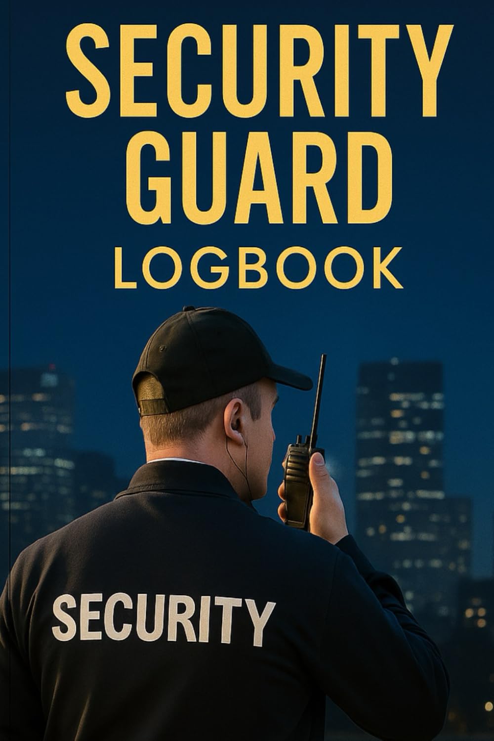 Security Guard Logbook: A Professional Daily Record Book for Patrol ...