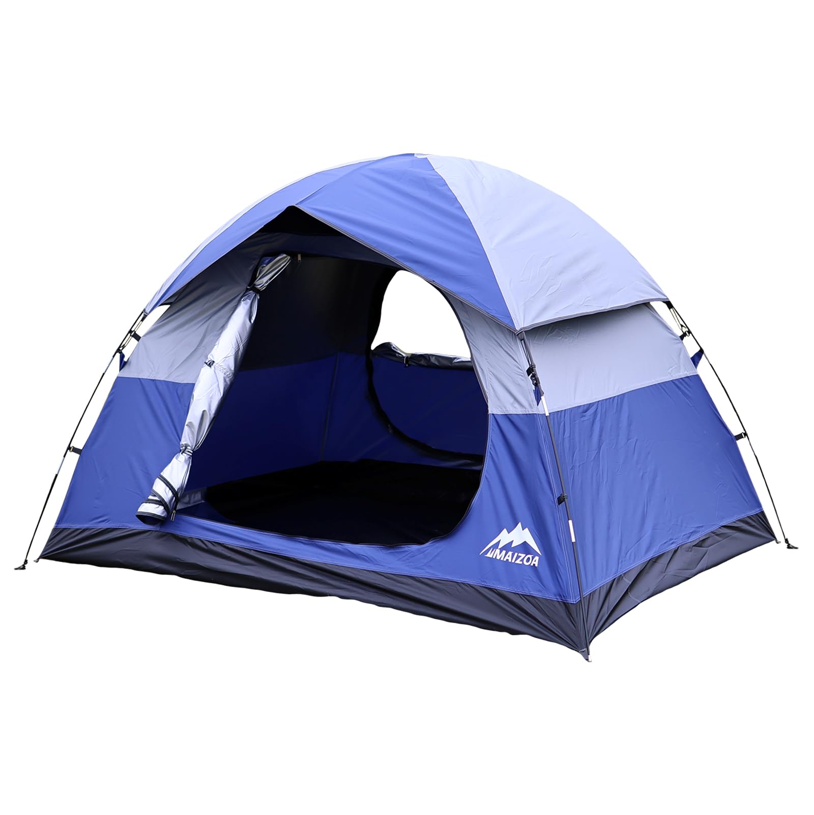 MAIZOA 4 Person Camping Tent, Camping Tents - Waterproof Portable ...