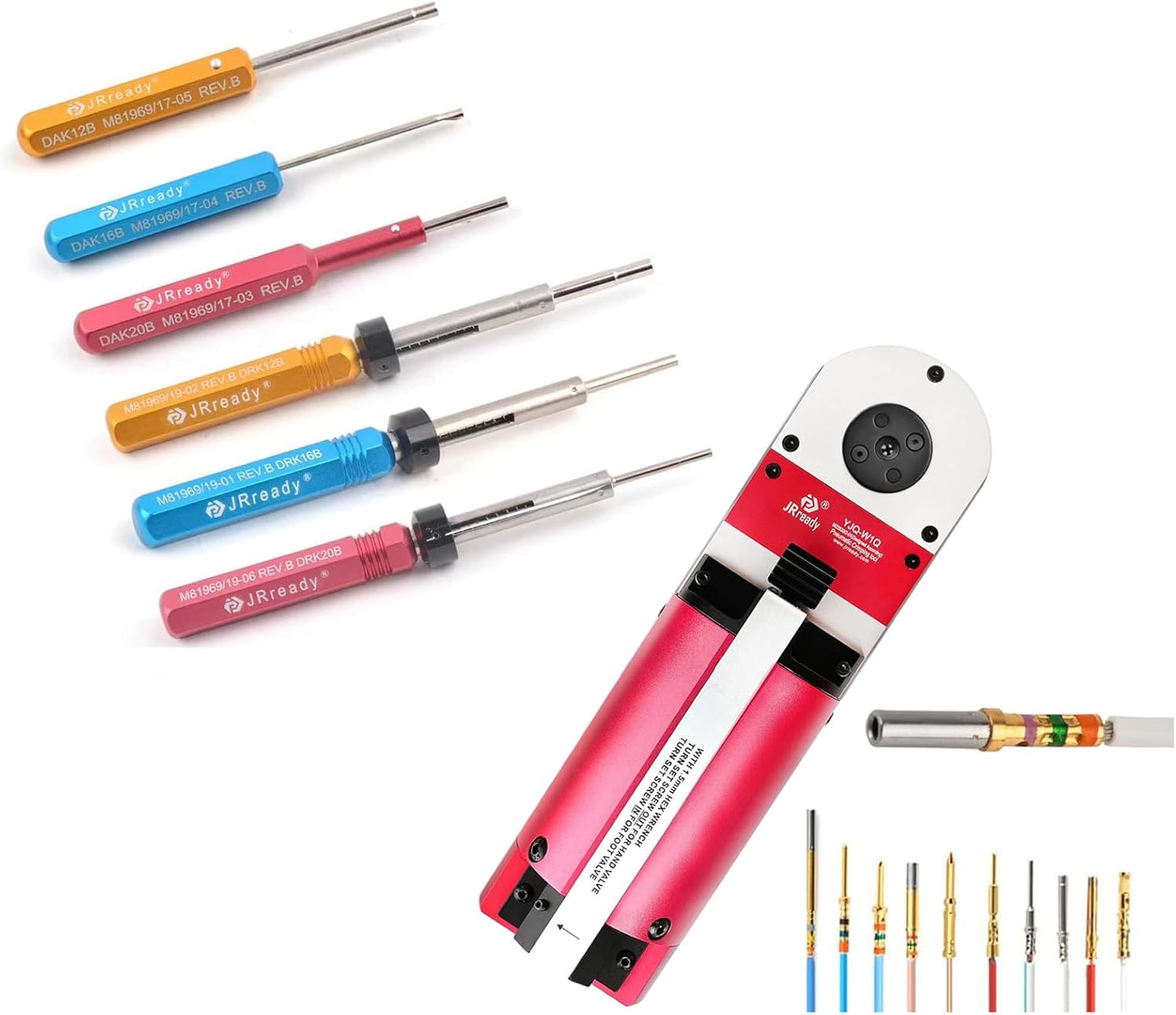Amazon.com: JRready YJQ-W1Q Pneumatic Crimp Tool-Equivalent to Hand ...