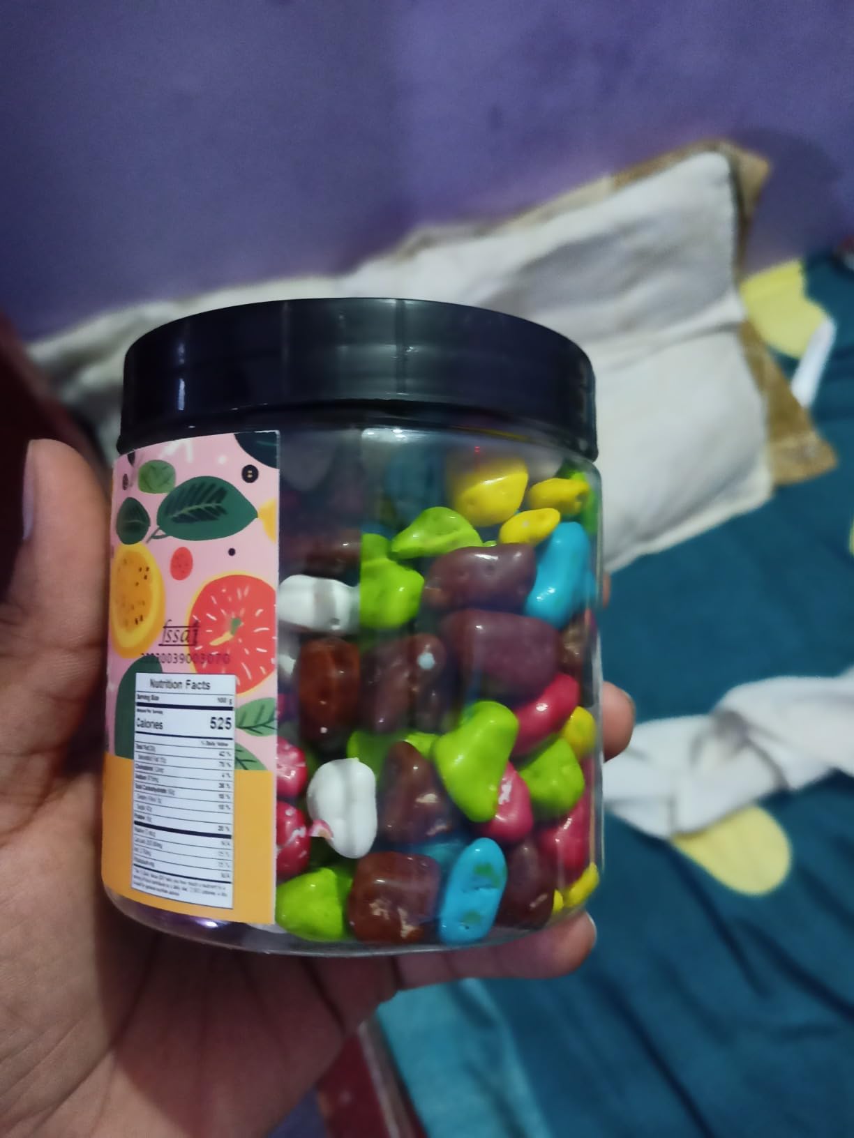 BEWON Rock Candy|Stone Candy|Milk Stone Chocolate|Multicolor Rock Shape ...