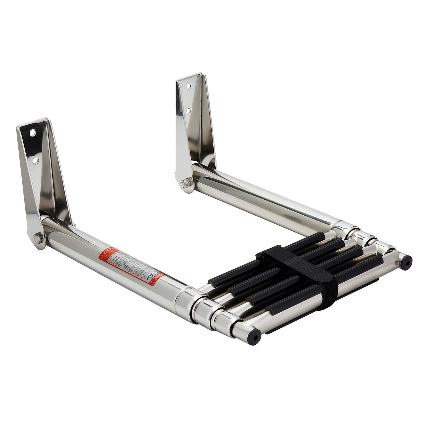 Snapklik.com : 4 Step Boat Ladder Stainless Steel Telescoping Boat ...