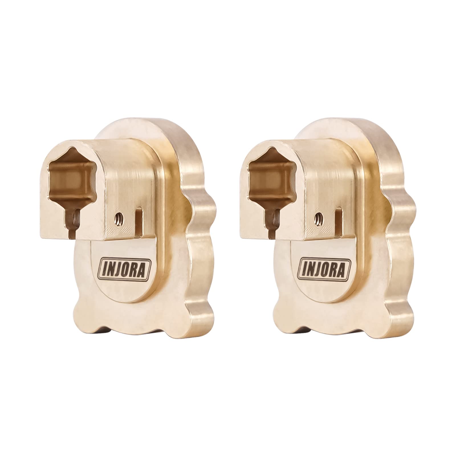 Amazon.com: INJORA Brass Rear Portal Inner Housing 12g for Axial SCX24 ...