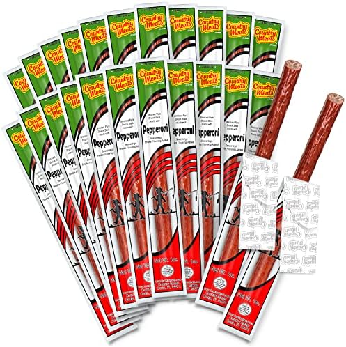 Amazon.com: Country Meats, Meat Sticks, 0 Trans Fat, USDA Certified ...