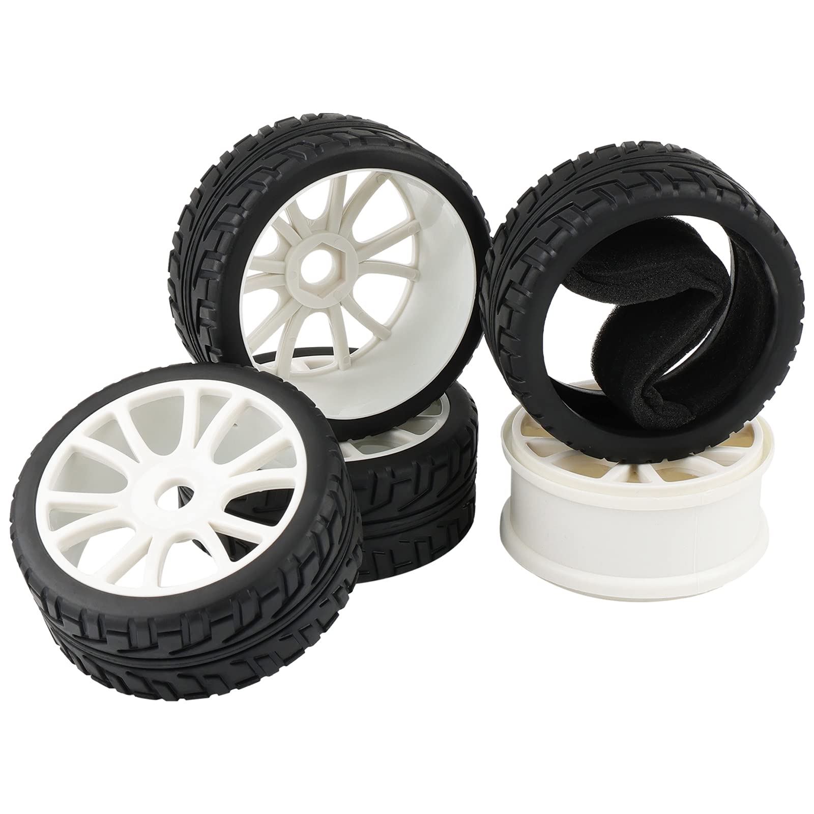 Snapklik.com : Rowiz RC Tires & Wheels Set (4PCS)- 1/8 Scale 17mm Hex ...