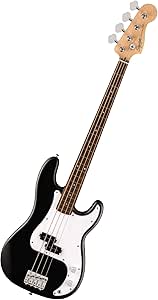 Amazon.com: Fender Squier Debut Series Precision Bass Guitar, Beginner ...