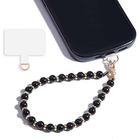 Amazon.com: Case-Mate Phone Charm with Beaded Crystals & Pearls ...