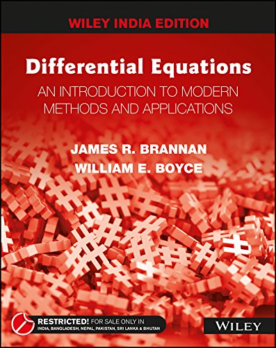 Buy DIFFERENTIAL EQUATIONS: AN INTRODUCTION TO MODERN METHODS AND ...