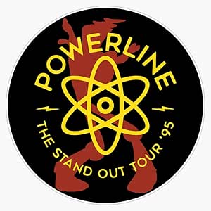 Amazon.com: Powerline Vinyl Sticker Laptop Decal Waterproof 5" : Automotive