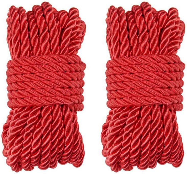 Amazon.com: Sfcaris Long Rope Silk Rope, Soft Rope Multipurpose Long ...