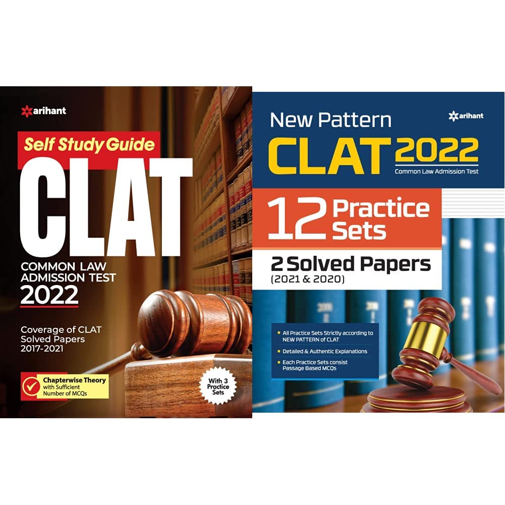 CLAT Guide and 12 Practice Sets with 2 Solved Papers (2021 & 2020) for ...